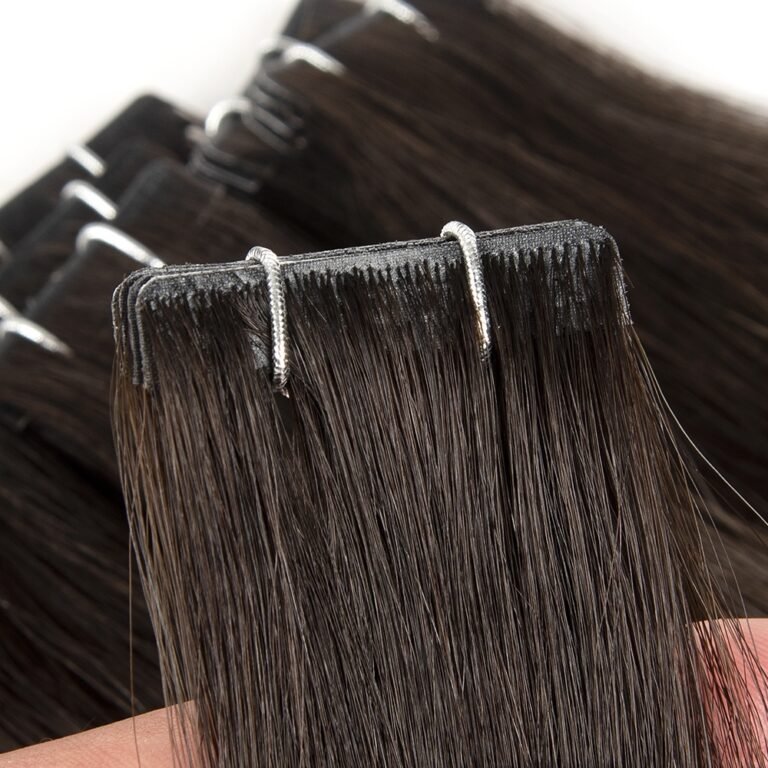 Dark Shades | Invisible Tape-Ins Russian Double-Drawn Human Hair ...